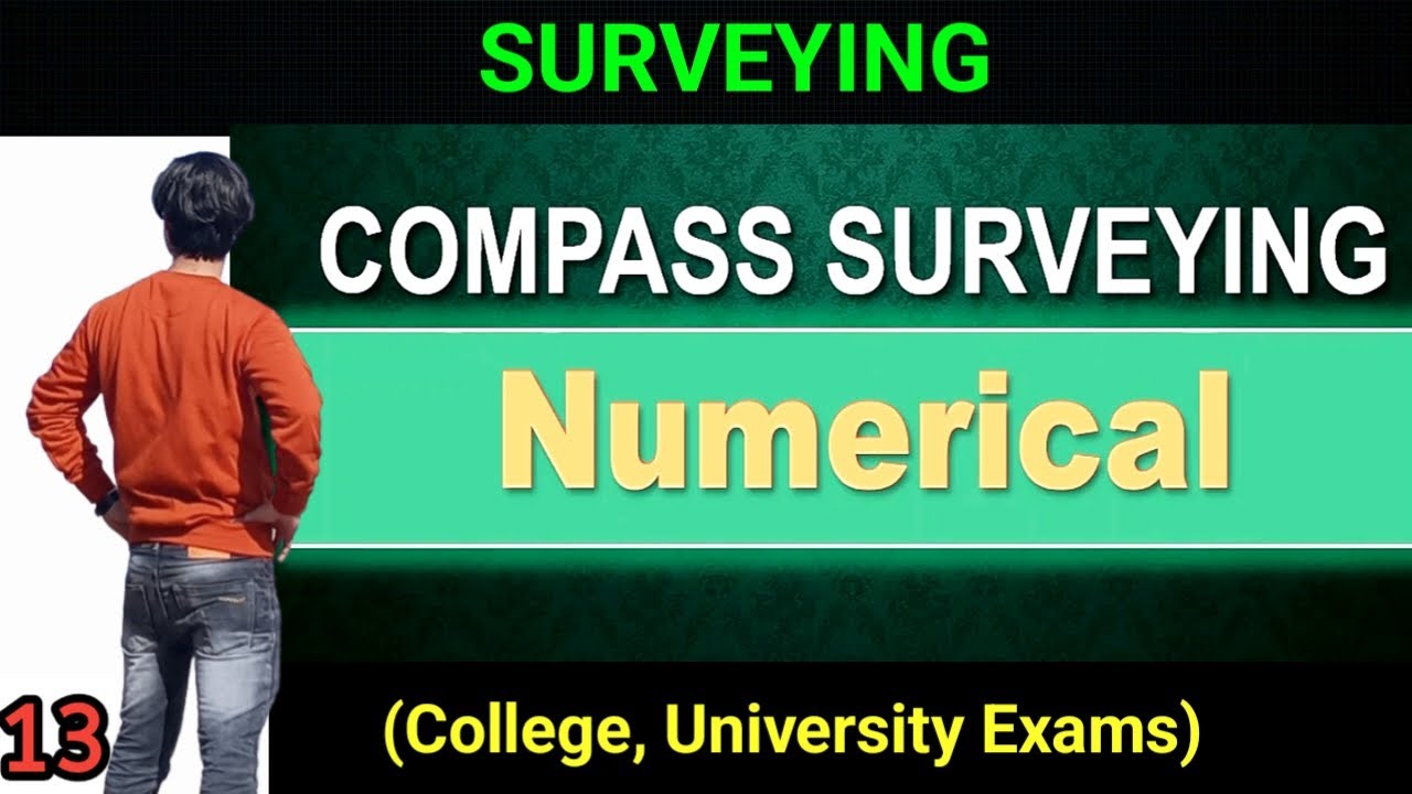 Numerical of compass surveying basic civil Engineering rgpv | civil ...