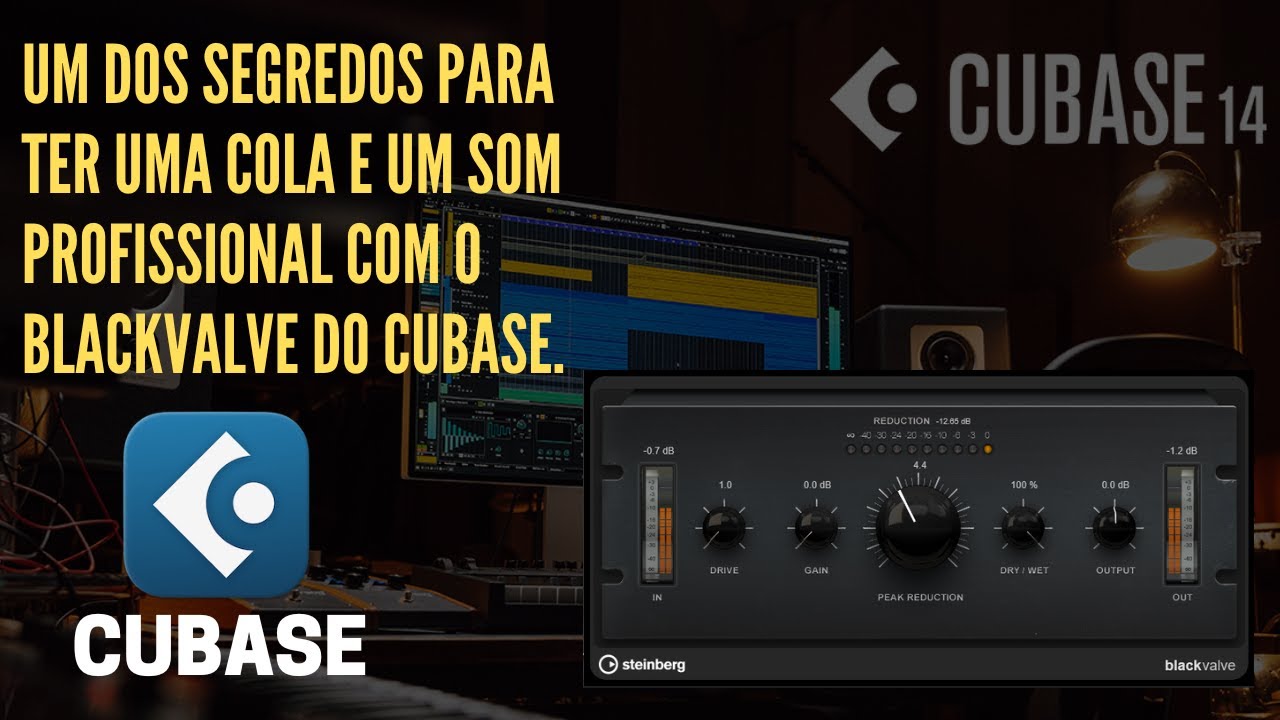 Um dos segredos do Cubase para ter uma cola e um som profissional com o ...