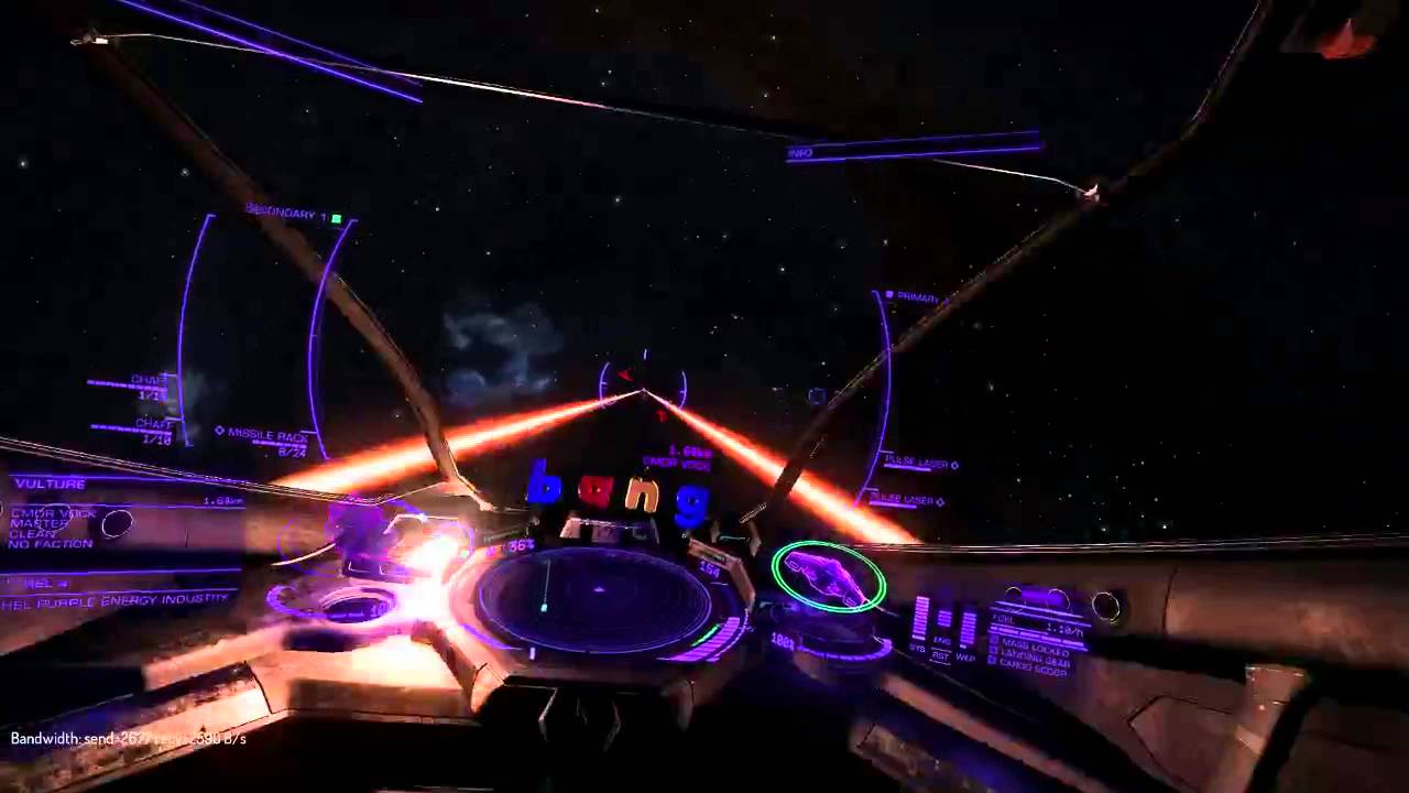 Viper MK4 Vs Vulture (Vock) - PvP - Elite Dangerous - YouTube