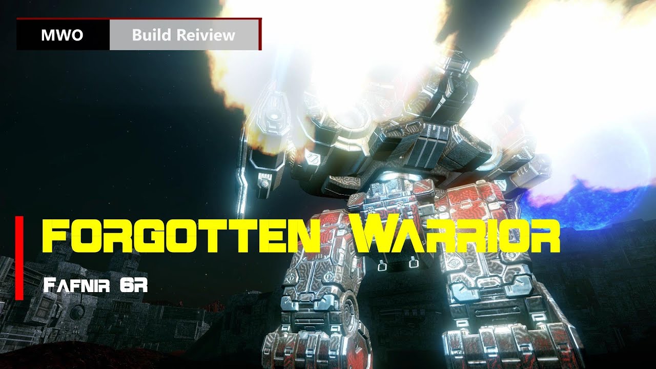 Fafnir 6R Build | Mechwarrior Online - YouTube