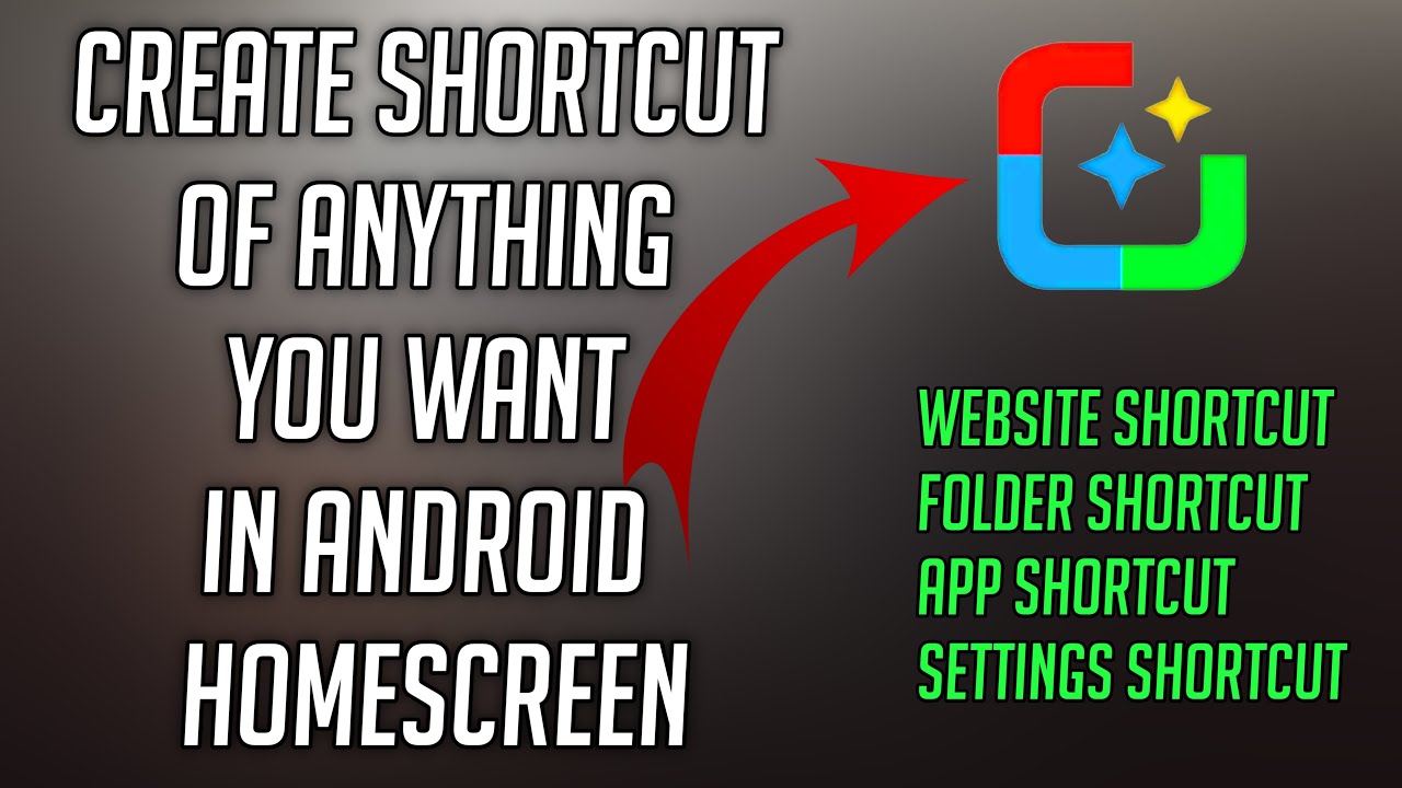 How To Create Shortcut of Anything in Android Phone | Awesome Apps #9 ...