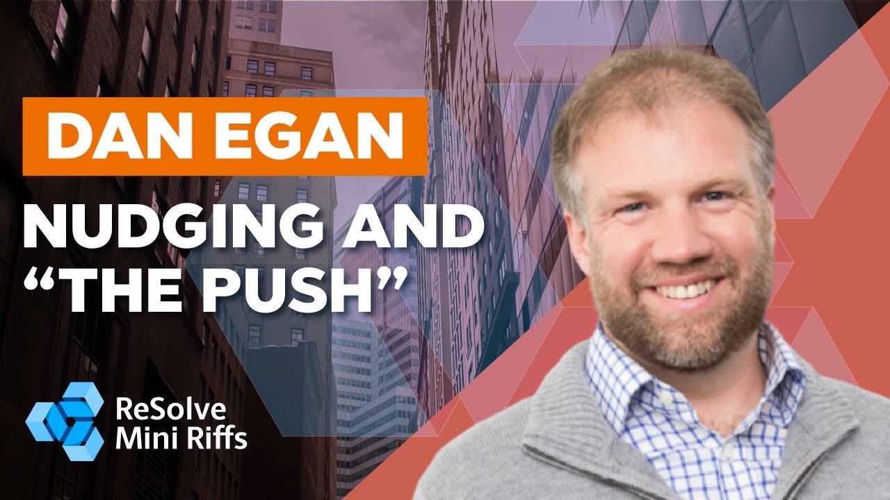 Dan Egan: Nudging and “The Push” - YouTube