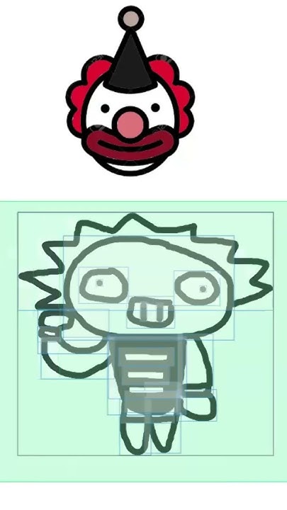 DIBUJANDO PERSONAJES DE MEMORIA PAYASO COMO USTED :V 🤡 - YouTube