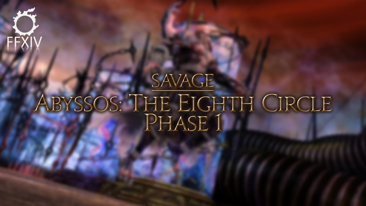 FFXIV Endwalker - Hephaistos Savage (P8S P1 SGE FFO Spriggan POV) - YouTube