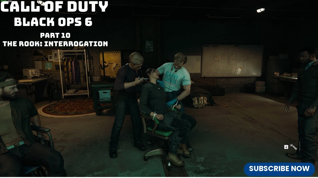 CALL OF DUTY BLACK OPS 6 PC Walkthrough Gameplay Part 10-The Rook ...