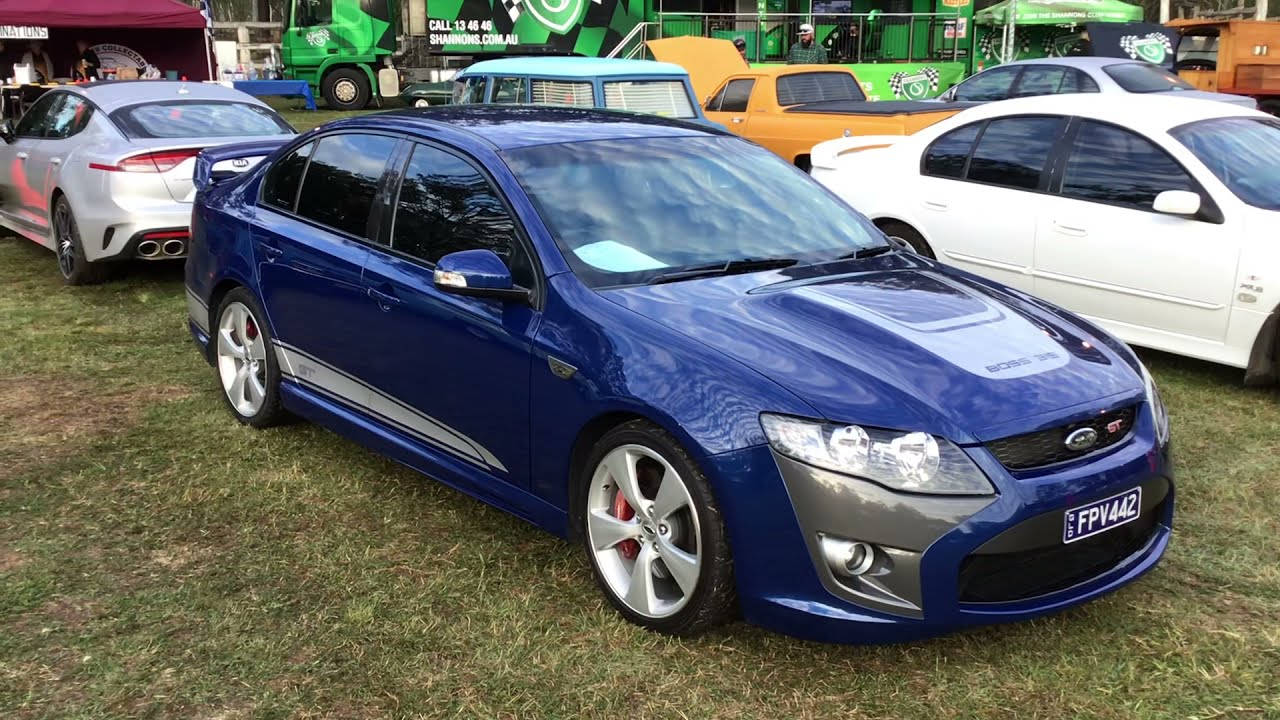 7/08 FPV FG GT build number 442 6 speed manual in sensation blue ...