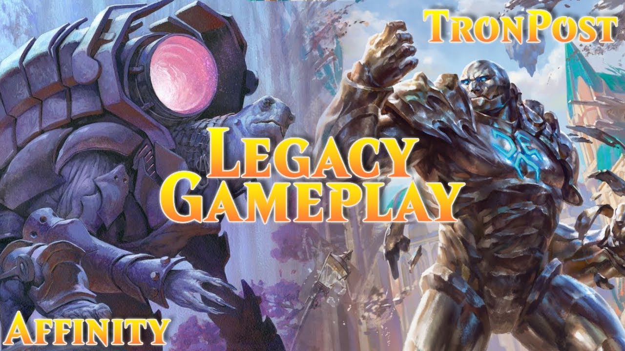 MTG Legacy 1K | R7 Semi Finals: Mono Blue Affinity vs Tron Post - YouTube