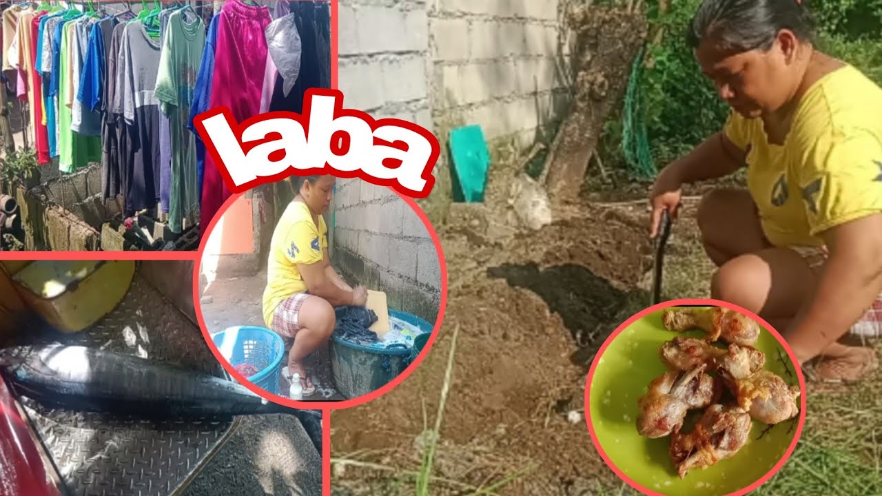 NAG GARDEN SA LIKOD BAHAY | NAG LABA - YouTube