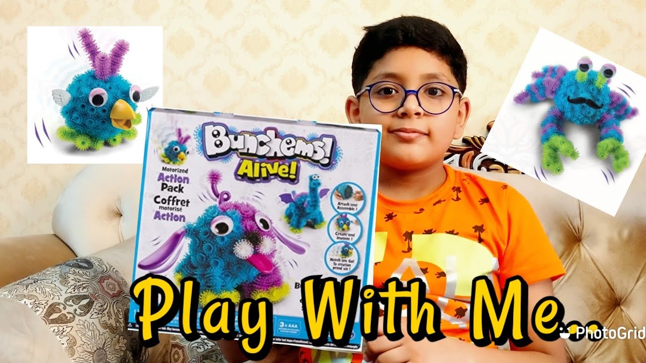 Play With Bunchems Alive | Fun Activity For Kids | Aayan Vlogger - YouTube