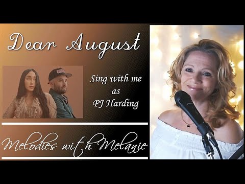 DEAR AUGUST (NOAH CYRUS & PJ HARDING) ~ FEMALE PART ONLY ~ KARAOKE DUET ...