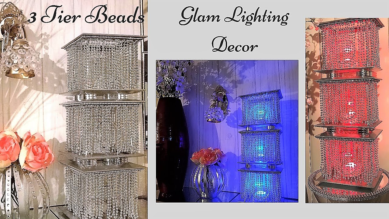 Diy 3 Tier Lighting Using Dollar Tree Items| Simple and Inexpensive ...