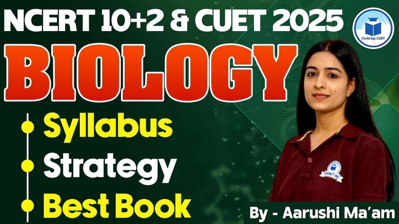 CUET 2025 Biology Syllabus Complete Details | NTA CUET Biology ...