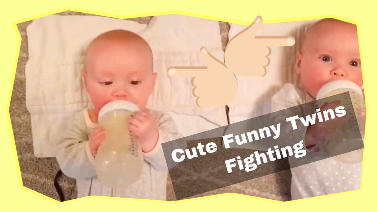 Cute Twins Babies Fighting | Funny Baby Video's | RvE Creative - YouTube