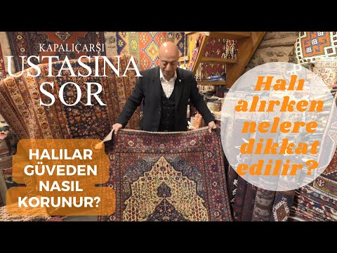 Halılar güveden nasıl korunur? USTASINA SOR #kapalıçarşı #grandbazaar