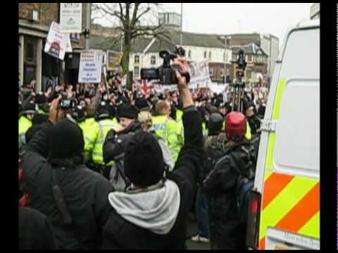 English Defence League (EDL) march in Stoke-on-Trent. - YouTube