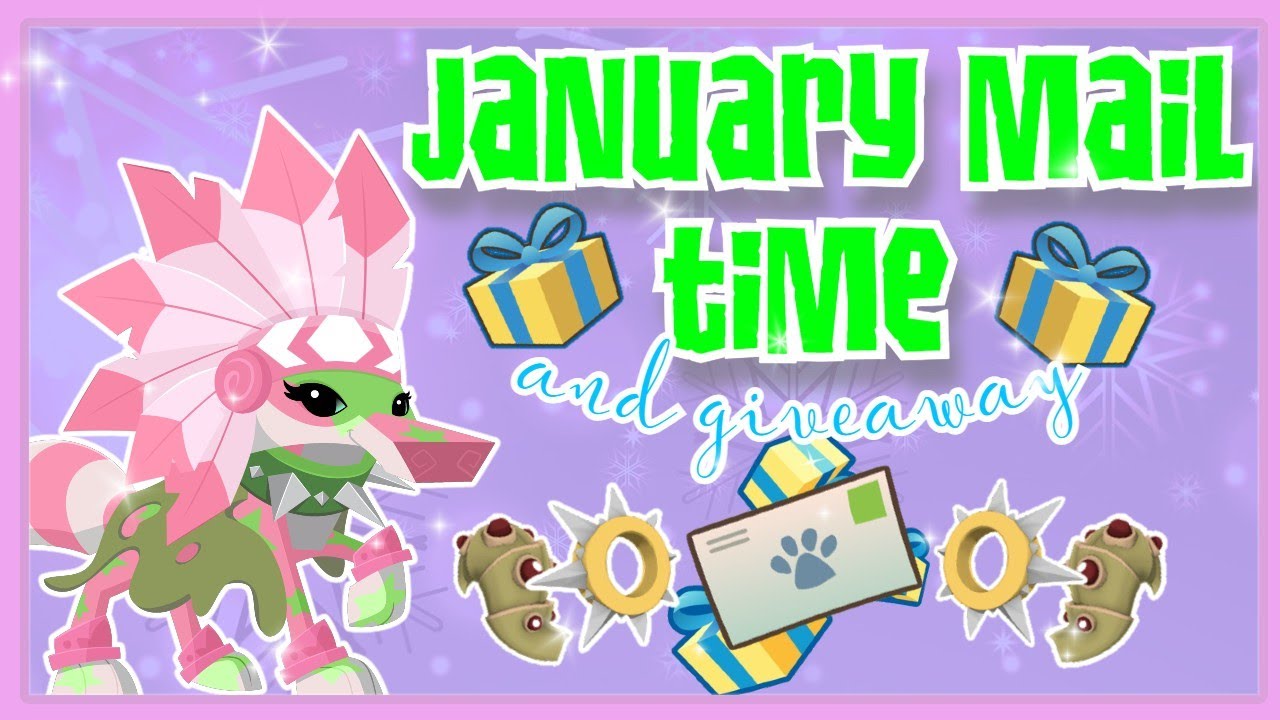 January Mail time + Giveaway! - YouTube