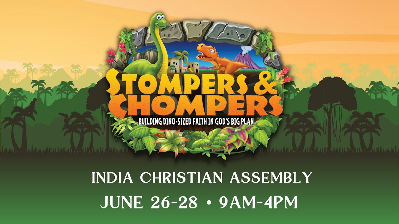 Stompers & Chompers VBS 2023 Final Day Building Dino Sized Faith in God ...