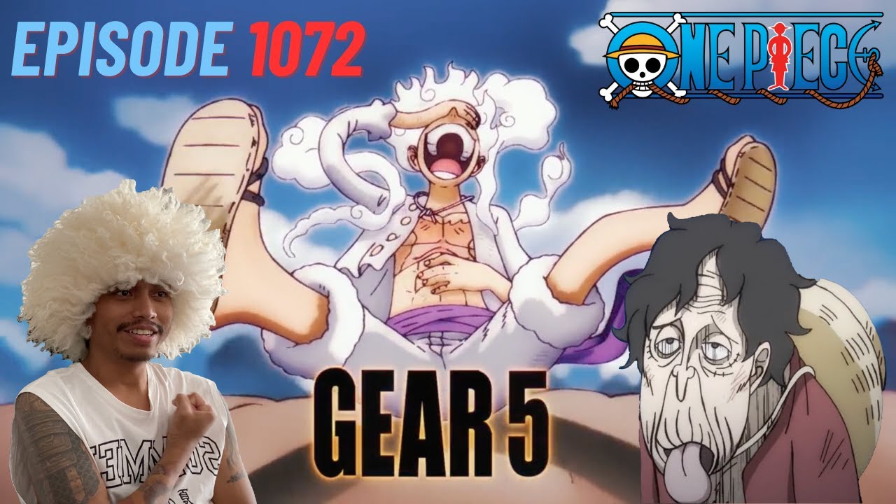 REACT TO ONE PIECE EPISODE 1072 - LUFFY'S GEAR 5 VS KAIDO - YouTube