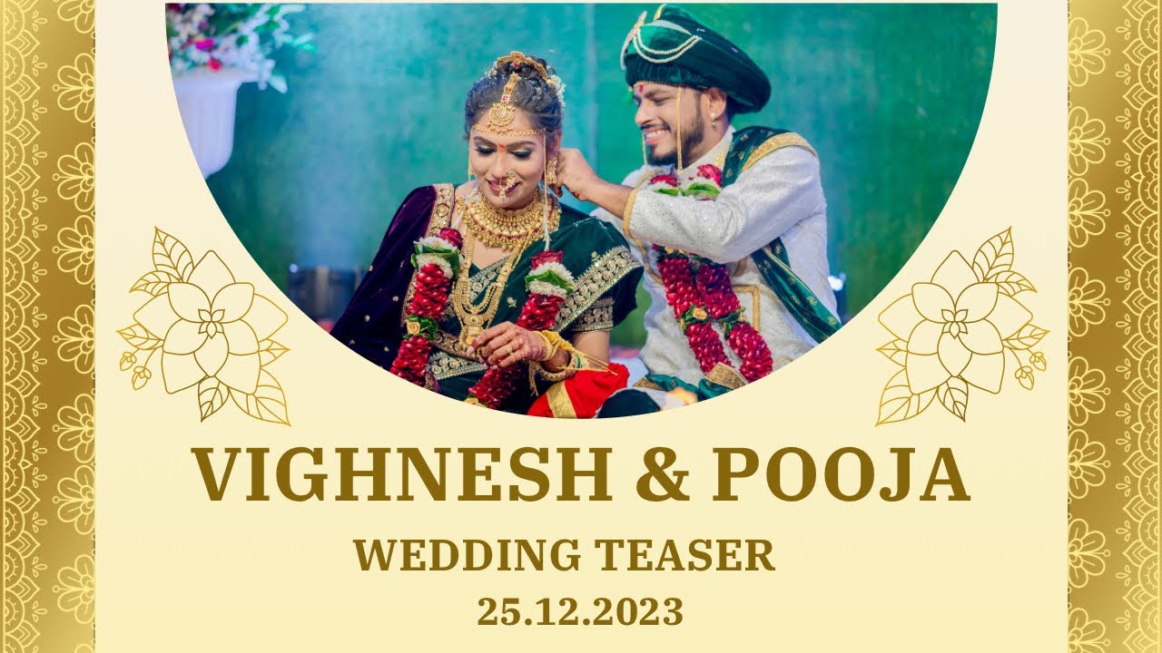Wedding teaser ️ Vighnesh & Pooja - YouTube