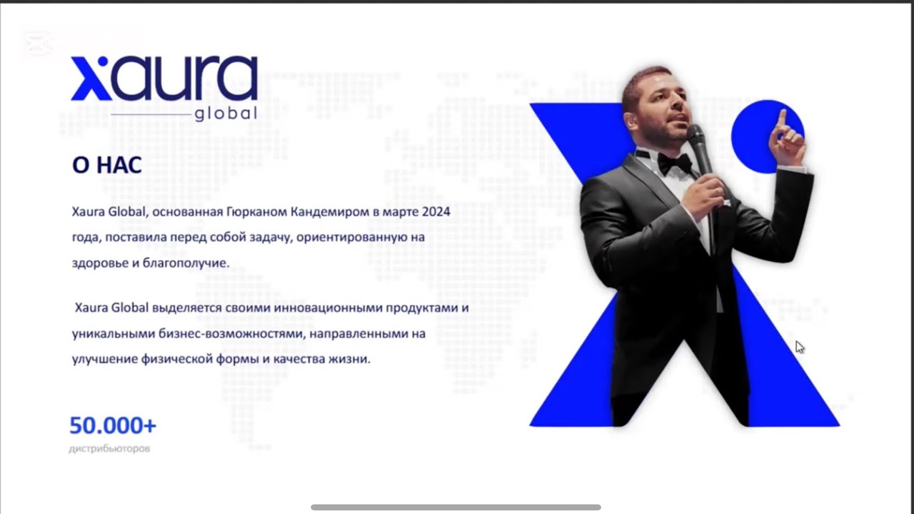 “XAURA Global: Продукция, Президент и Маркетинг за 30 минут — Ваш Шанс ...