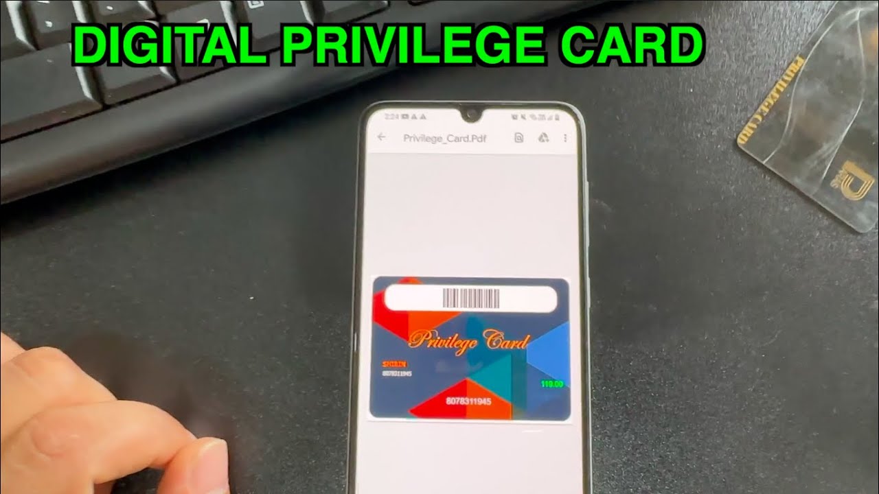 Digital Privilege Card First Time In the World- RAINTECH POS BILLING ...