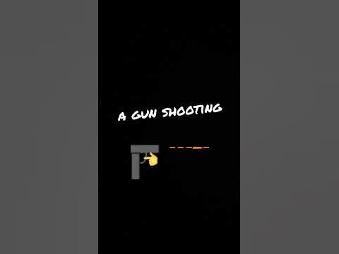 a gun shooting - YouTube