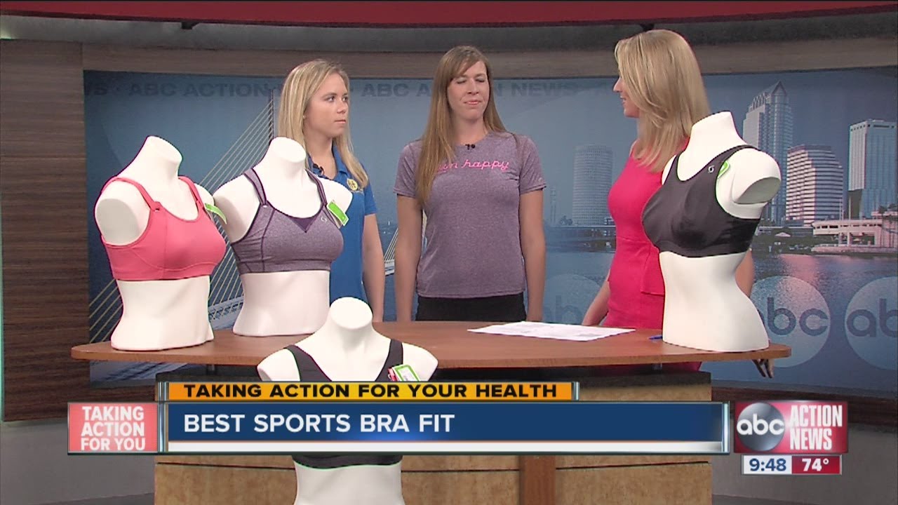 ABC Action News Weekend Edition: Picking the Right Sports Bra - YouTube
