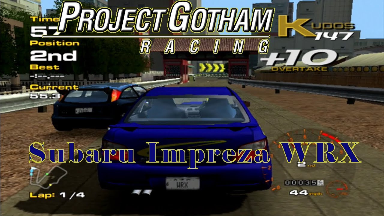 Project Gotham Racing 1 (PGR1): Subaru Impreza WRX Car (Gameplay) - YouTube