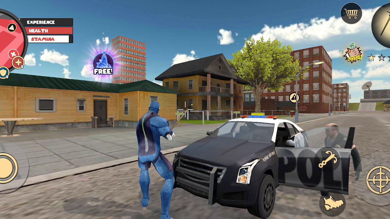 Rope hero gameplay - YouTube