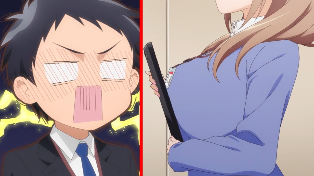 when you have a BIG senpai | My Tiny Senpai - YouTube