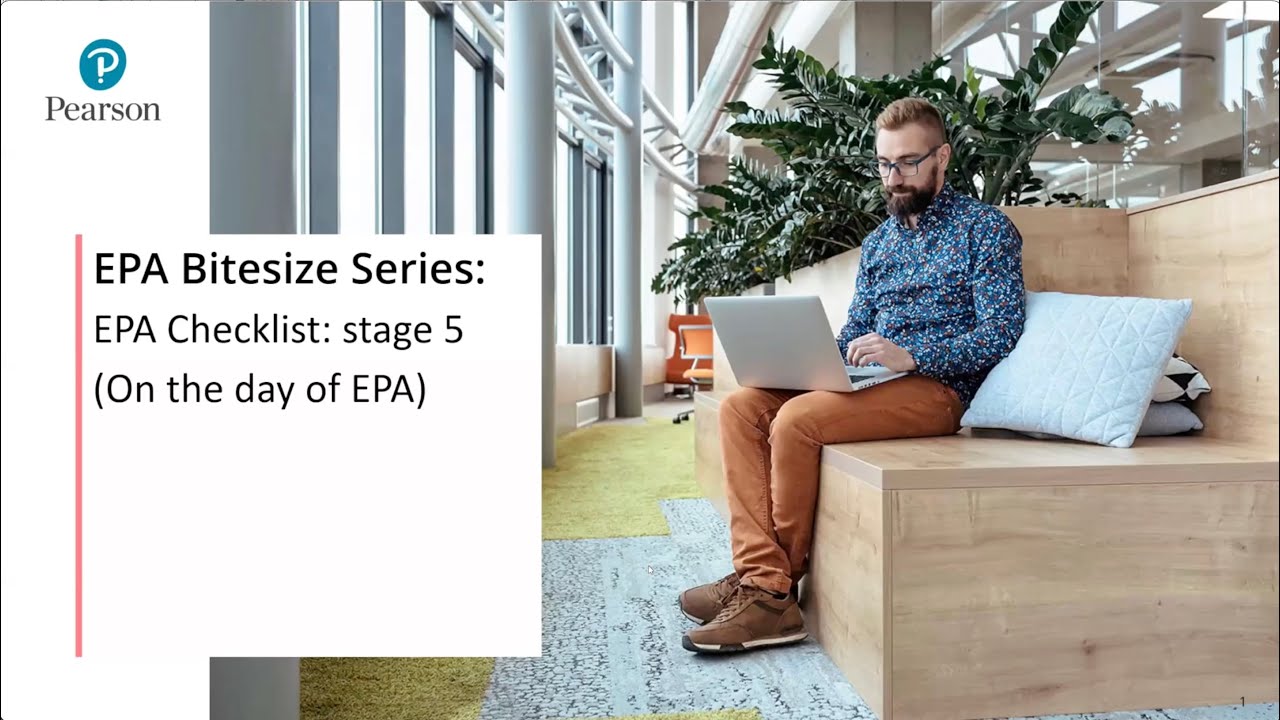 EPA Checklist: Stage Five (On the day of EPA) - YouTube