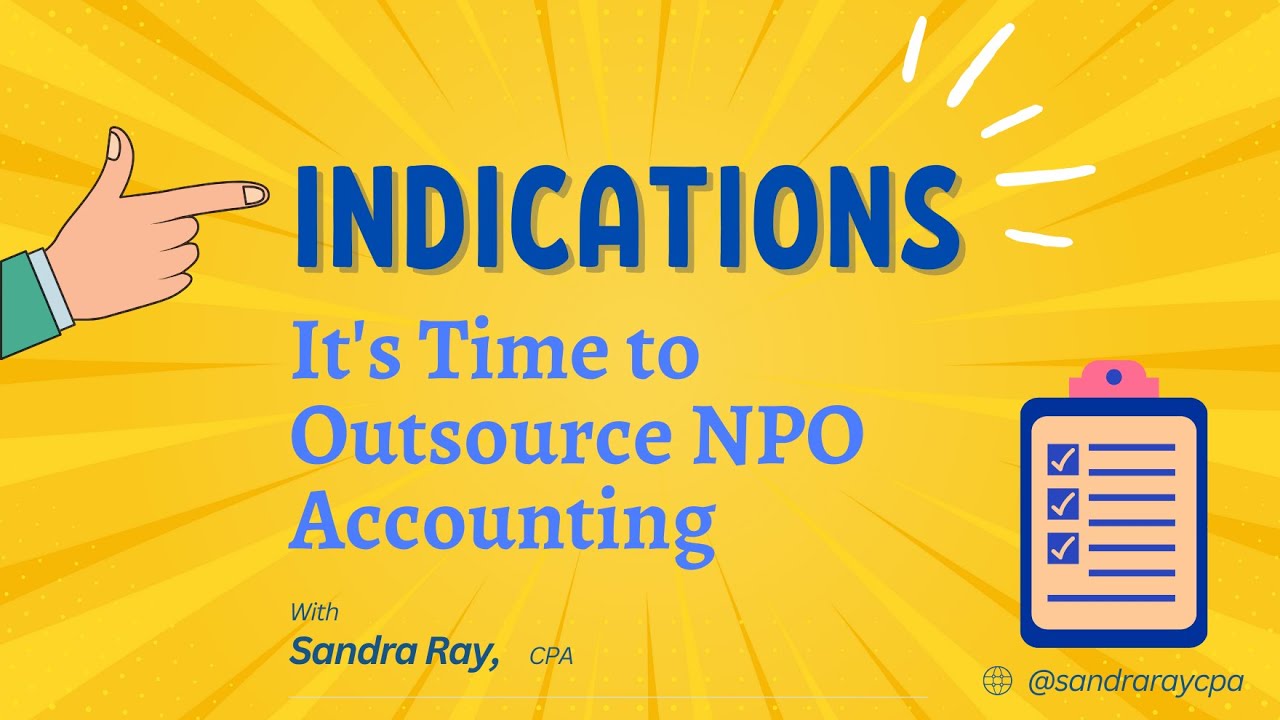 Signs your NPO is Ready to Outsource Accounting Services - YouTube