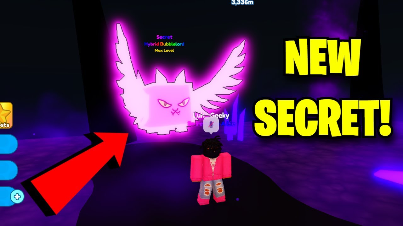 THIS *NEW* SECRET PET IS INSANE! (*14,000 STATS*) Bubble Gum Clicker ...