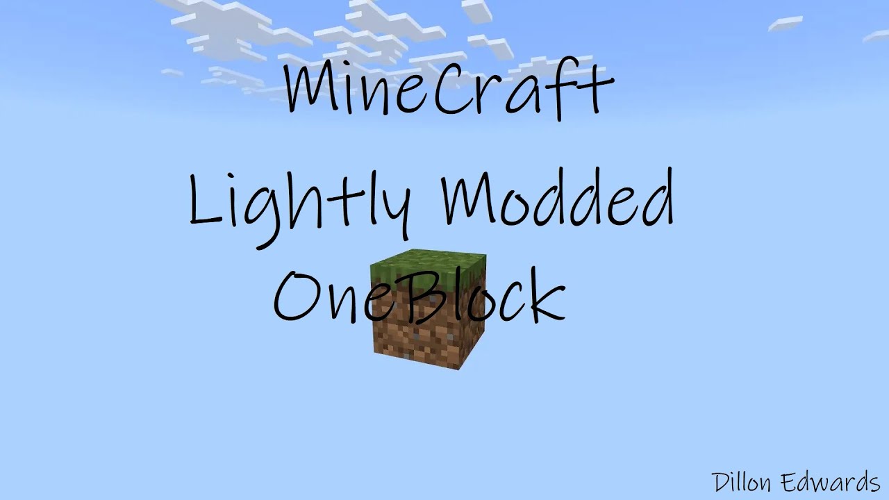 Minecraft - Lightly Modded OneBlock Episode 5 - YouTube