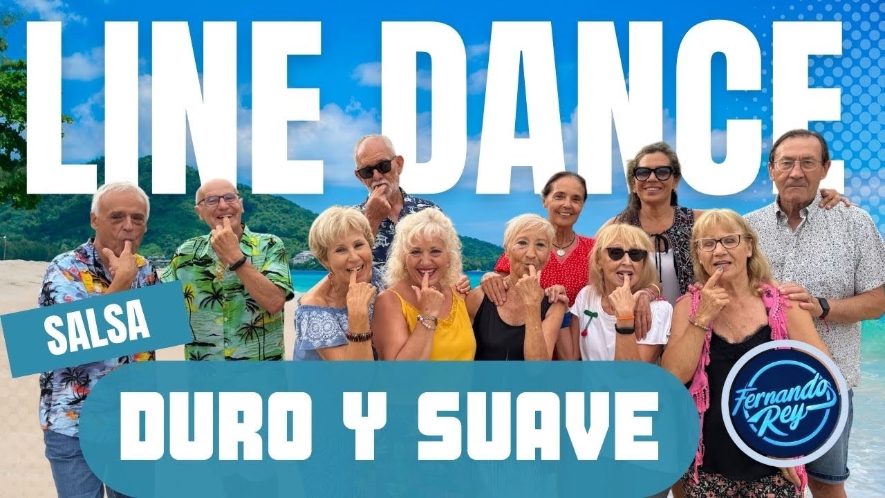 Duro y suave ( Salsa ) ★ Baile en Linea ★ Line Dance ★ Ballo di Gruppo ...