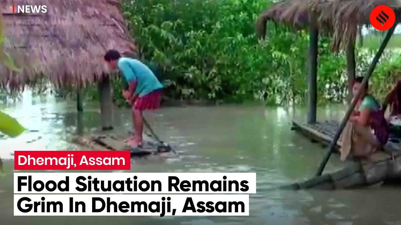 Flood situation in Dhemaji, Assam Remains Grim, Around 15000 People ...