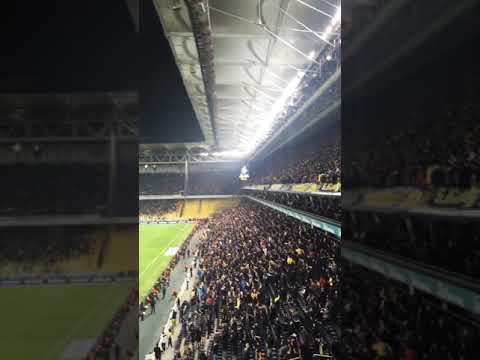 Fenerbahçe-Yeni Malatyaspor Maçı 3. Gol Sonrası Tribünlerin Coşkusu( Sevinç-Protesto-Duygusal Anlar)