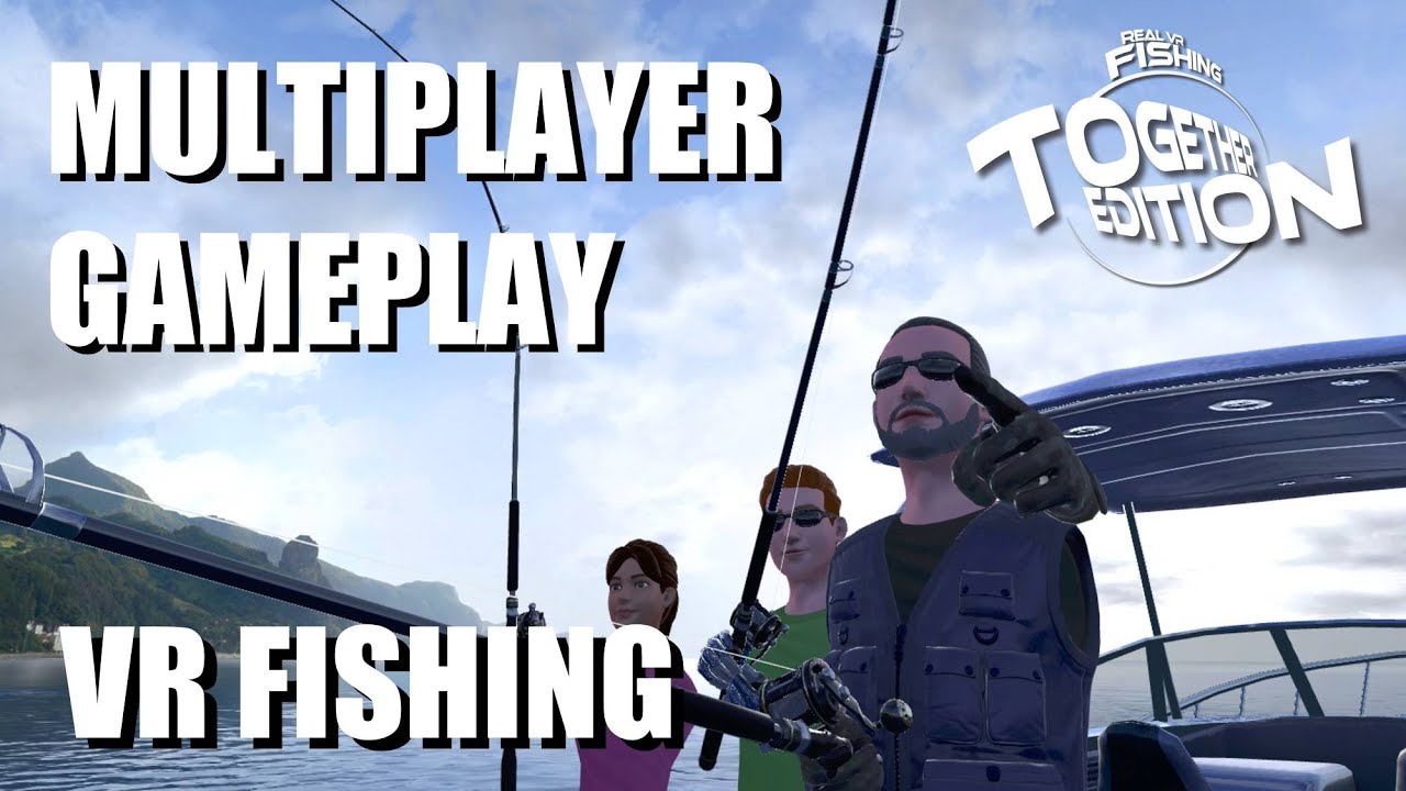 Real VR Fishing Multiplayer (Oculus Quest) - Live Stream Gameplay - YouTube