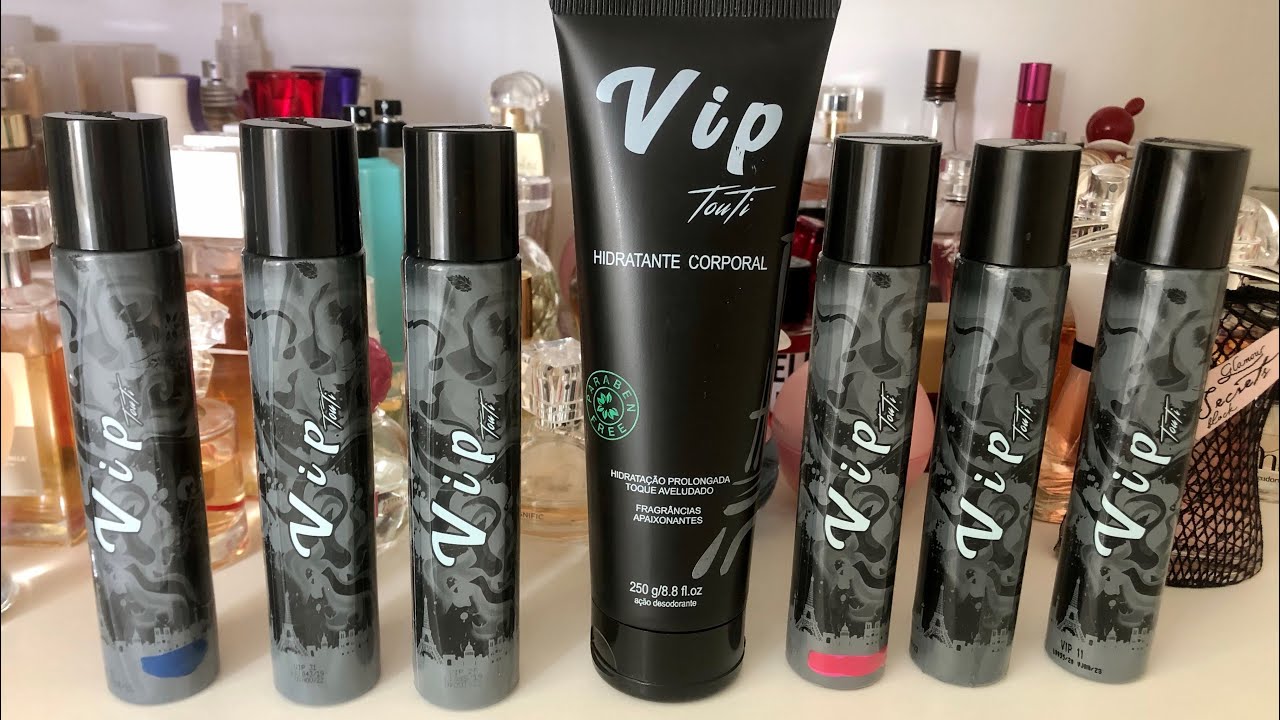 Coleção de perfumes Vip Touti - YouTube
