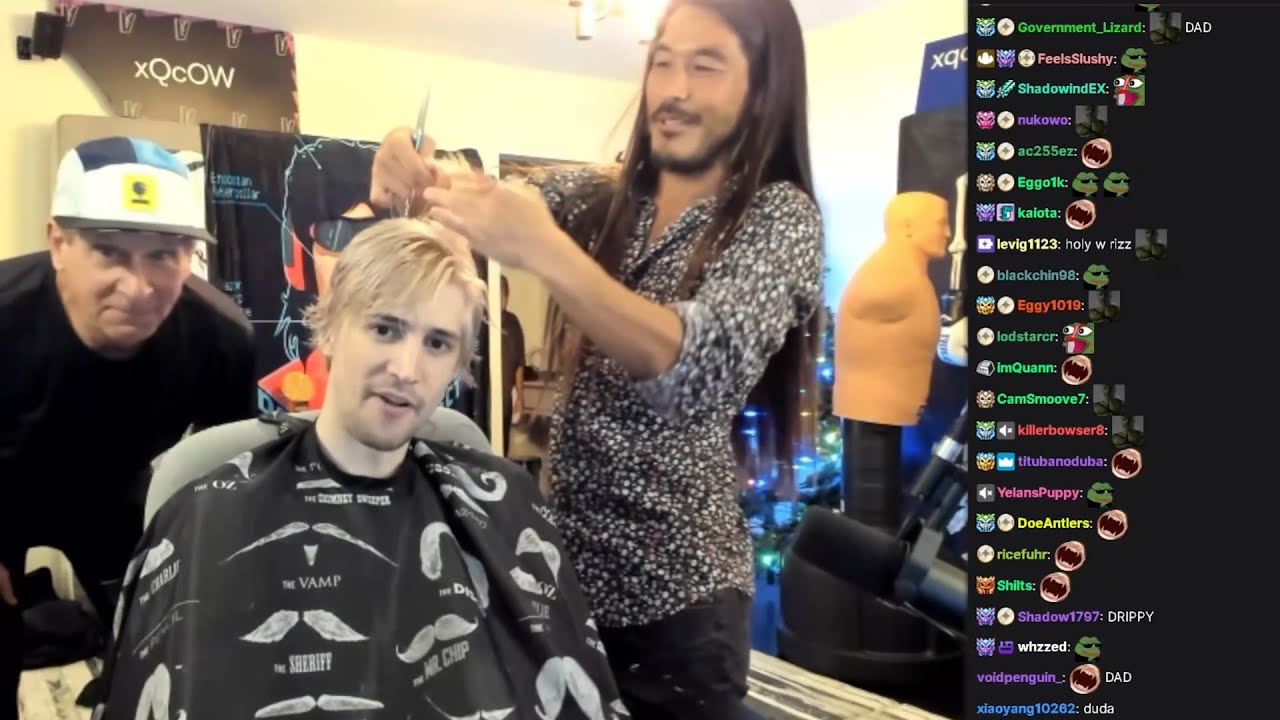 xQc Dad shows up on Stream by dressing up like xQc - YouTube