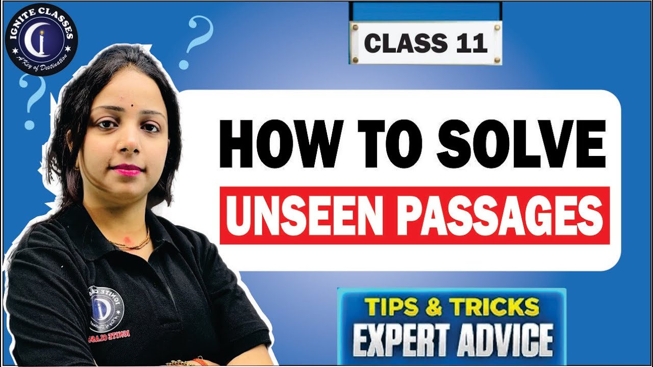 11th ENGLISH | ENGLISH GRAMMAR | UNSEEN PASSAGE | IMPORTANT - FOR 2025 ...