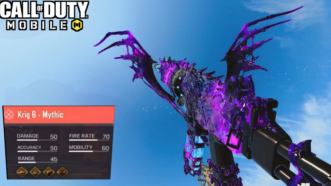 *NEW* Codm Mythic Krig 6 Season 9 - YouTube