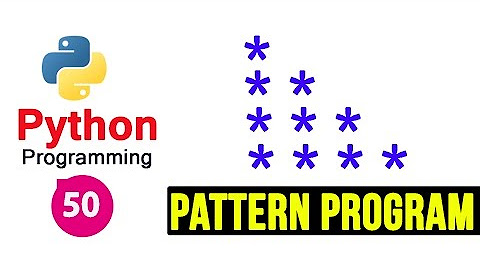 Python Pattern Printing Programs Video Tutorial s - YouTube