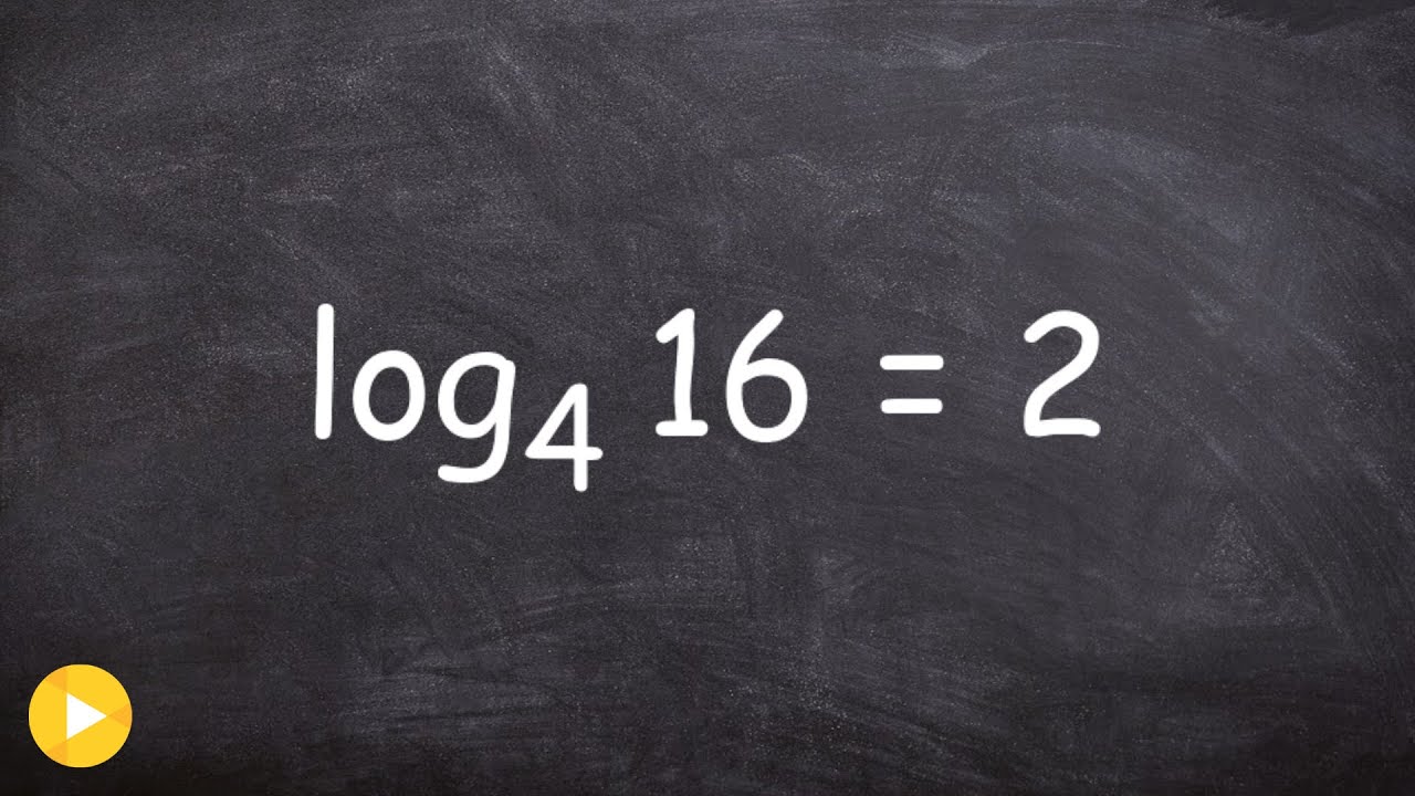 How To Convert Between Logarithmic Form And Exponential YouTube