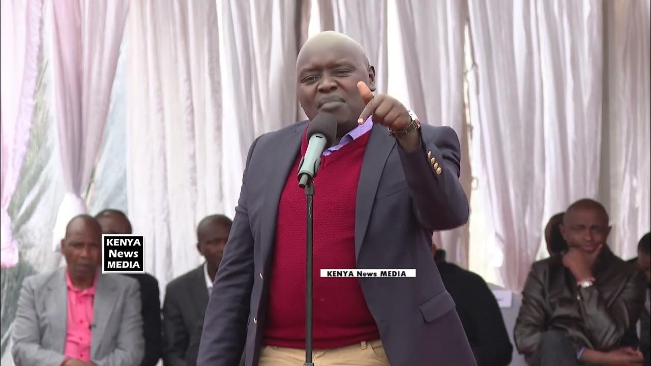 Senator Samson Cherargei tells MP Oscar Sudi to respect DP Rigathi Gachagua - YouTube