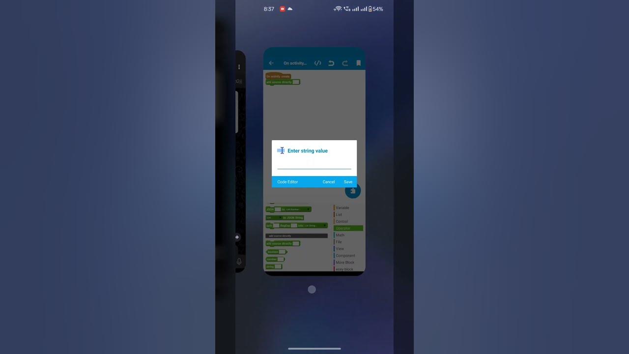 Local Notification In Android 14 In Sketchware Sketchware Sketchwareproject Java Youtube