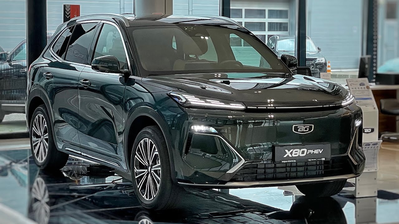 2025 Belgee X80 / Geely Starray EM-i / Geely EX5 - Visual Review - YouTube