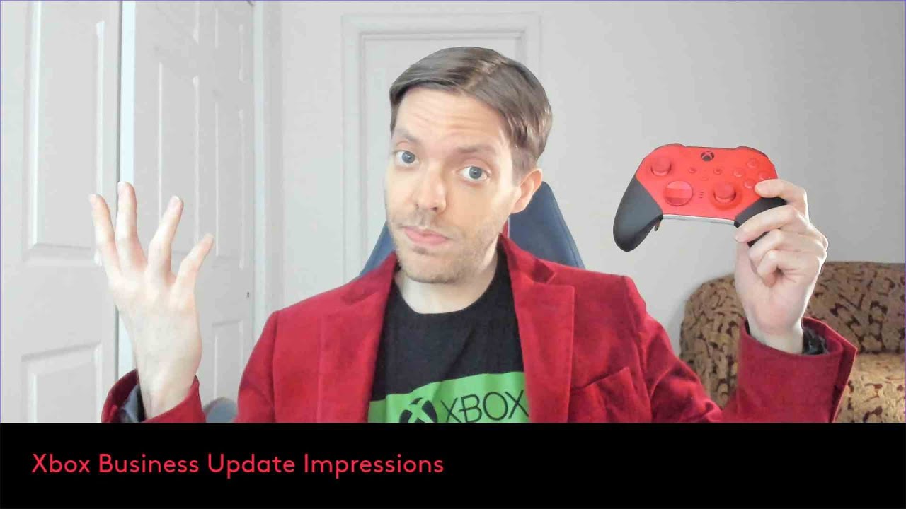 Xbox Business Update Impressions - YouTube