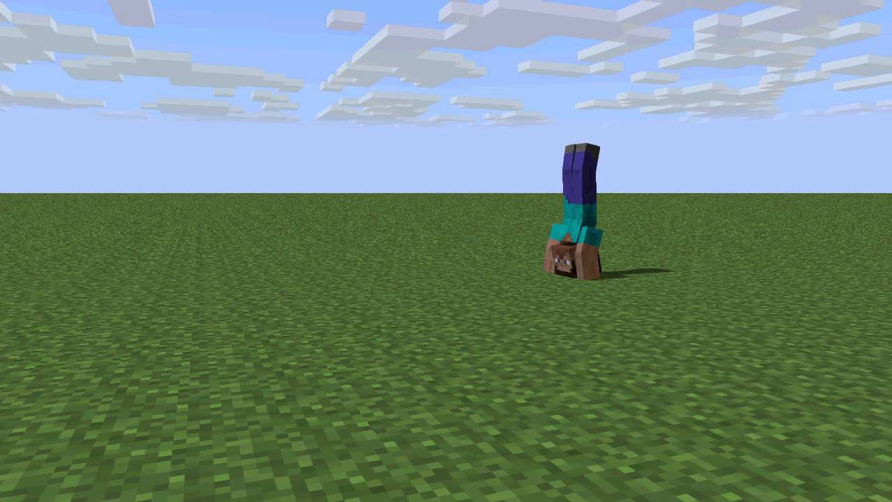 Acrobatic Tricks Minecraft Parkour Test Animation Mine Imator Youtube