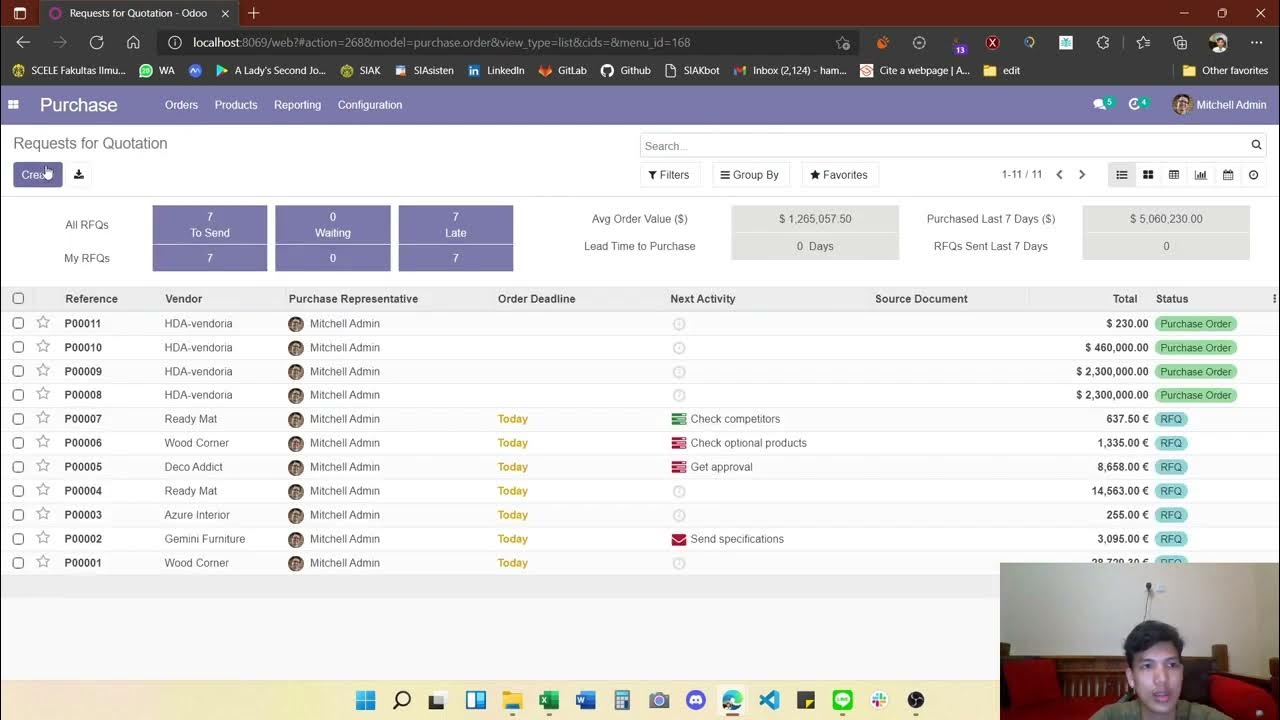 Tutorial Odoo 14 Community Edition: Warnings - YouTube